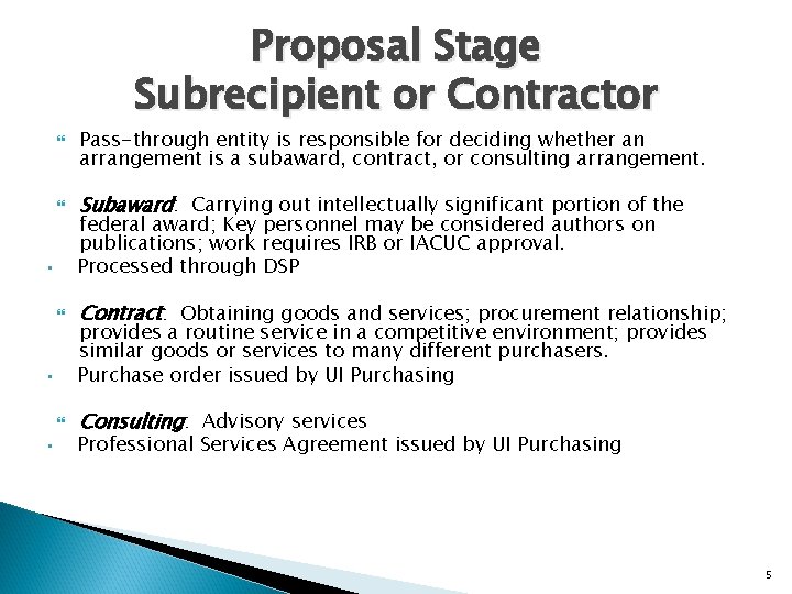Outgoing Subawards DSP Wendy Beaver Kathie Gonzales GAO