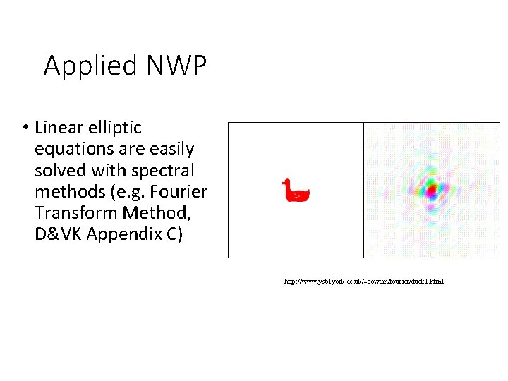 Applied NWP Everything interesting happens at the boundaries