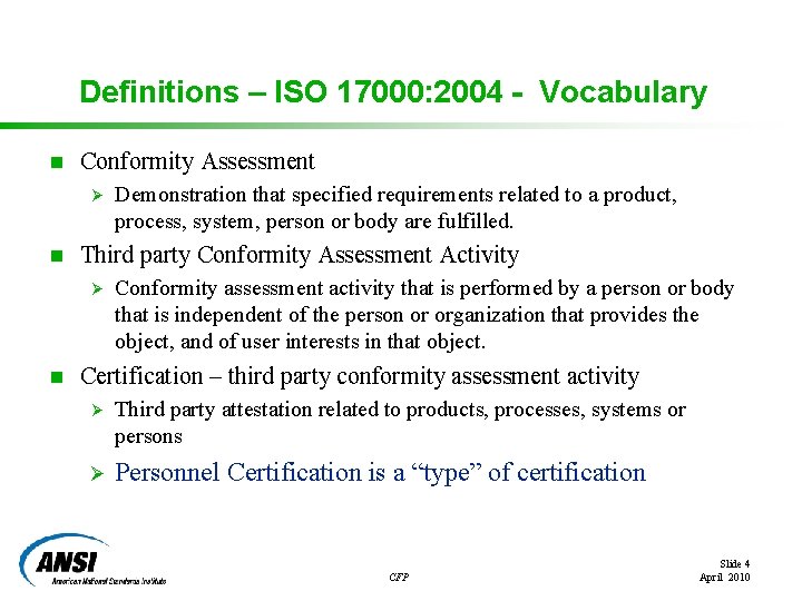 Personnel Certification What is it and How should