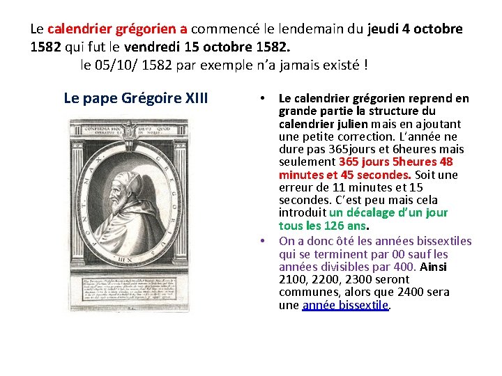 Histoire des calendriers Le calendrier romain Le calendrier