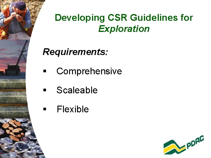 e 3 PLUS A FRAMEWORK FOR RESPONSIBLE EXPLORATION