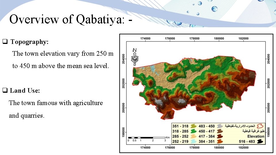 Design a Water and Wastewater Network for Qabatiya
