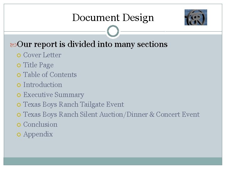 Fundraising and Public Awareness for the Texas Boys