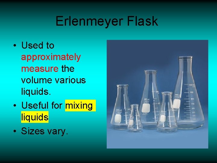 Lab Equipment Visuals Spellings and Uses The Right