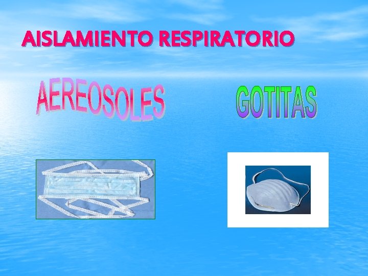 PACIENTE AISLADO DEFINICION Un paciente que por sus