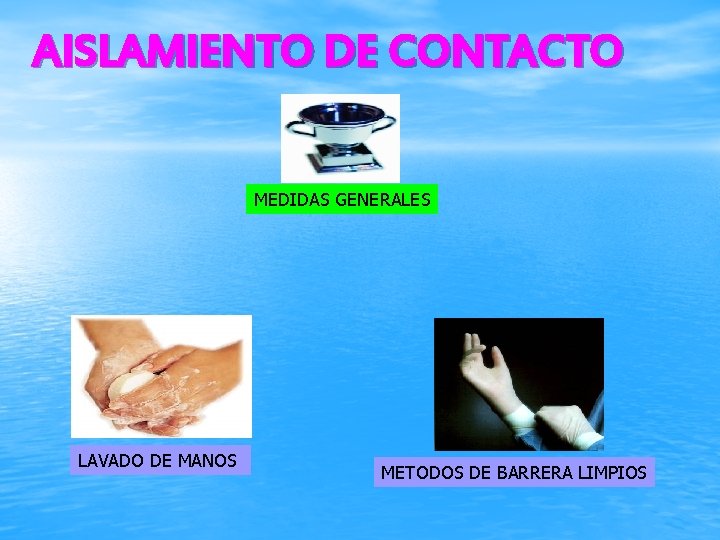 PACIENTE AISLADO DEFINICION Un paciente que por sus