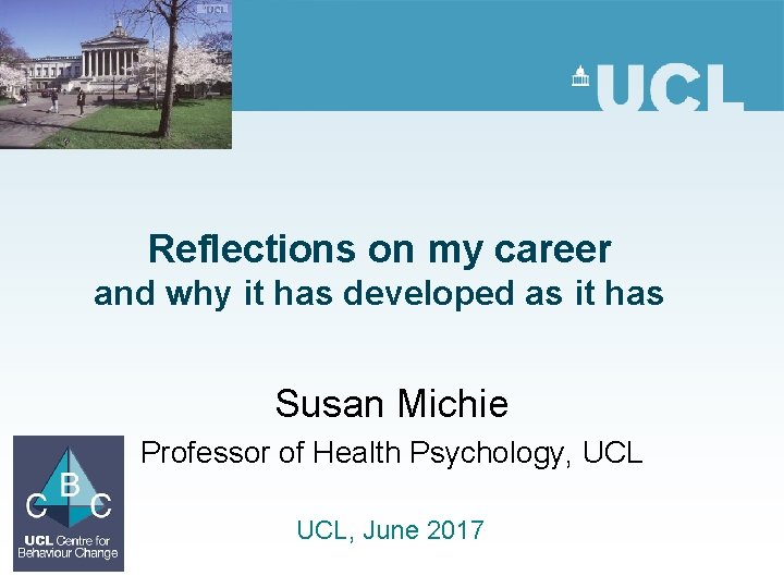 Reflections on my career and why it has