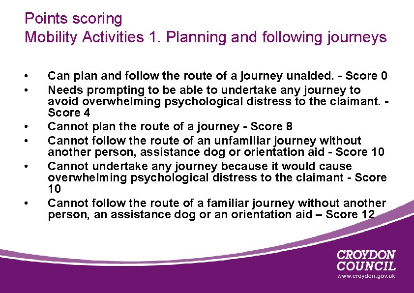 1 Benefits after the age of 16 Thursday