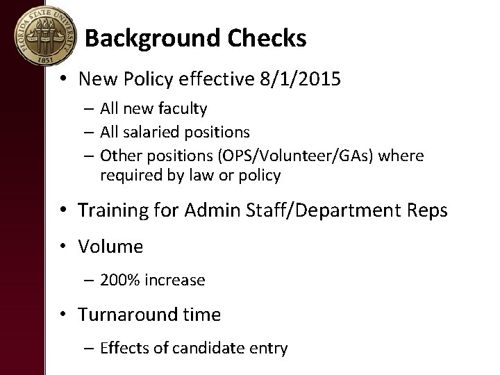 Human Resources Update October 13 2015 Renisha Gibbs