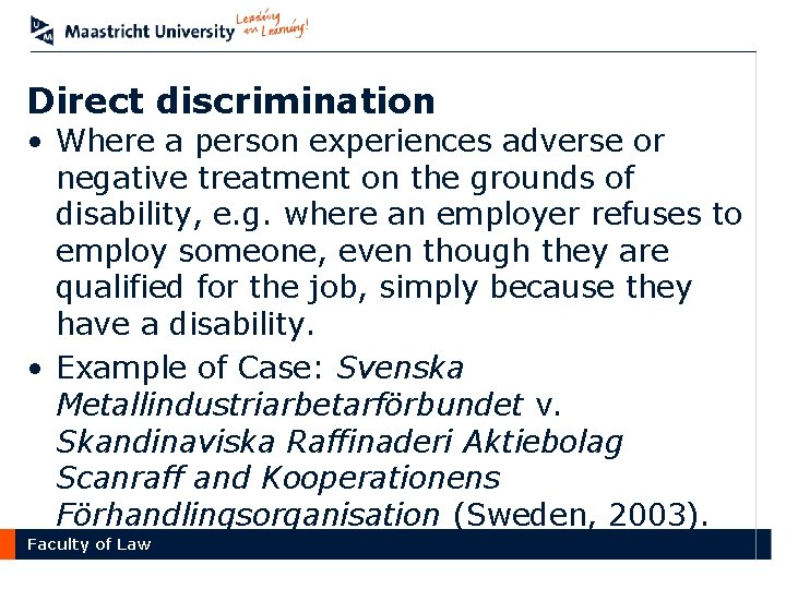 An Introduction to European Union Law on Disability