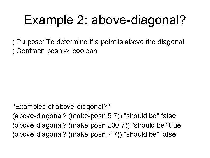 Section 6 1 Structures continued Example 1 inleftside
