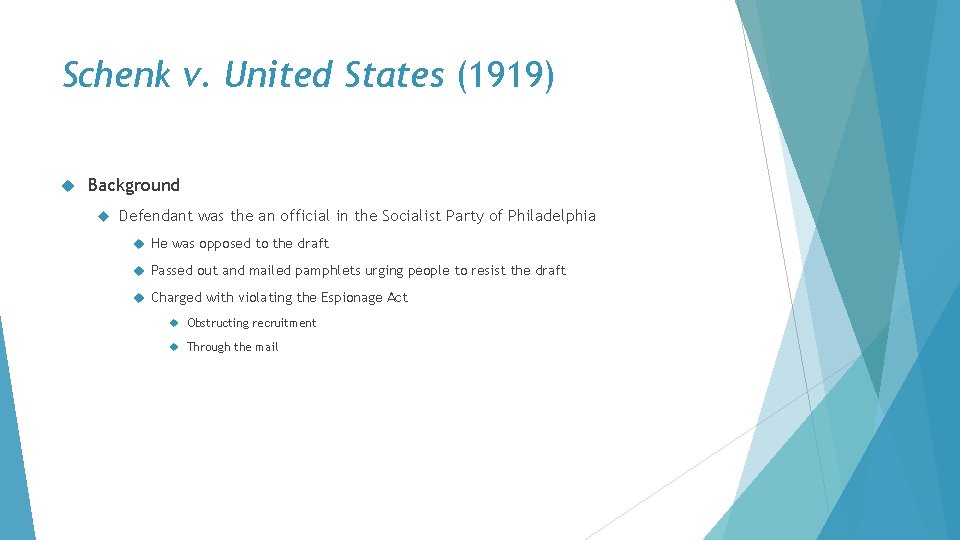 Lecture 13 Chapter 5 Speech Clauses I Clear