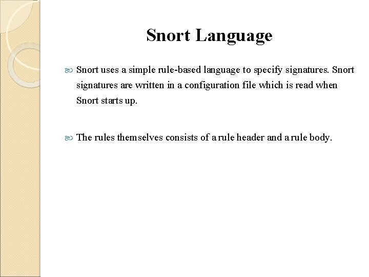 Fast Packet Classification for Snort by Native Compilation