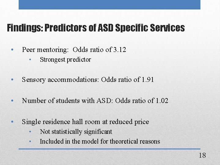 Predicting Services for Students with Autism Spectrum Disorder