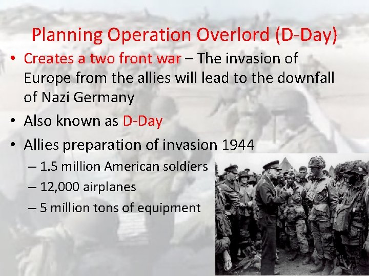 Chapter 14 Section 4 Pushing Back the Axis