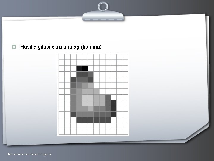 PENGOLAHAN CITRA DAN POLA CITRA DIGITAL STIKI INDONESIA