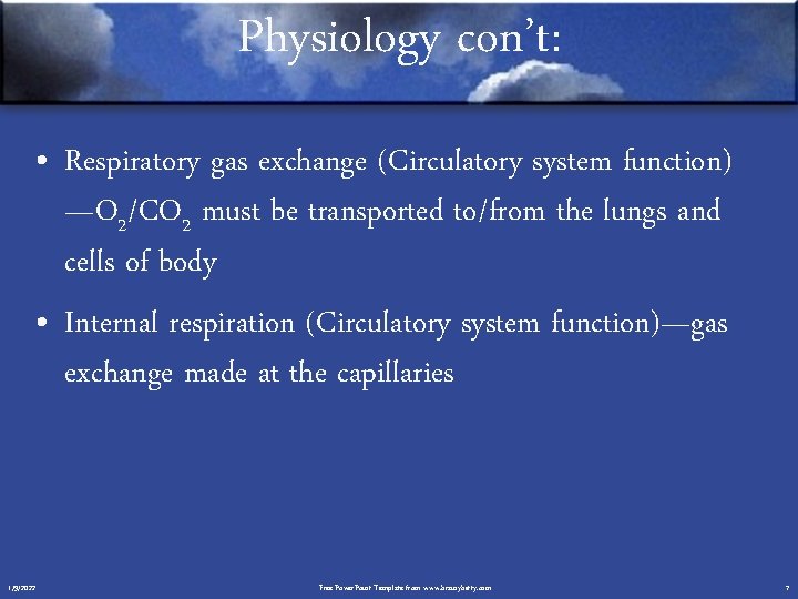 Respiratory and Urinary Systems Ridding the body of