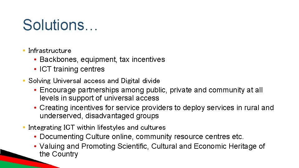 Challenges of ICT Skills Development in East Africa