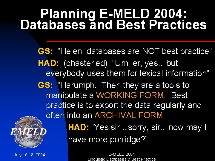 The School of Best Practices in Digital Language