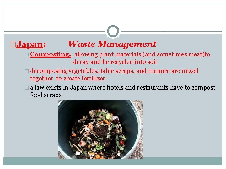 Environment and Culture CHAPTER 7 RESOURCES AND CONSERVATION