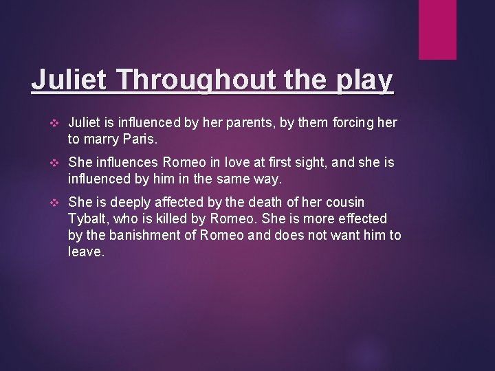 JULIET BY LAUREN ILARIA AND LAURA First impressions