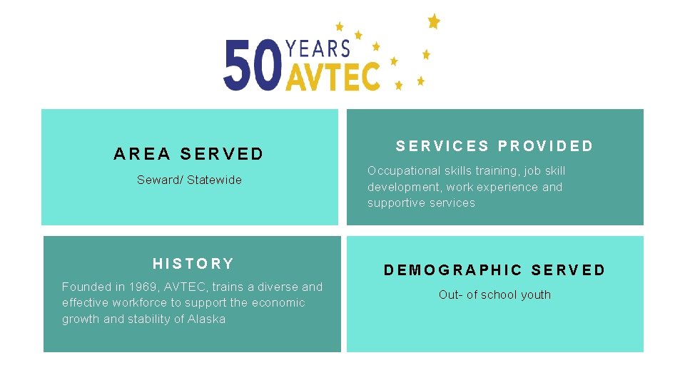 AREA SERVED Fairbanks and interior region HISTORY Providing