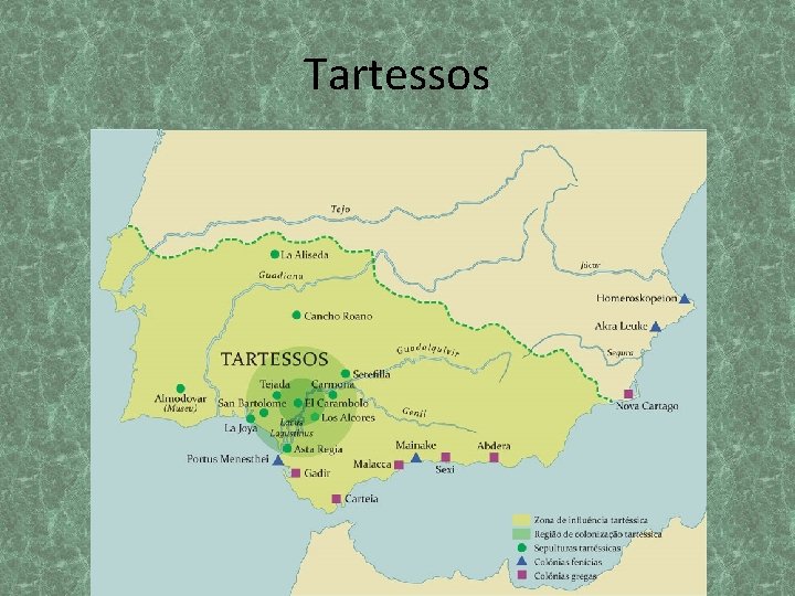 HISPANIA Tribes of Hispania There were a group