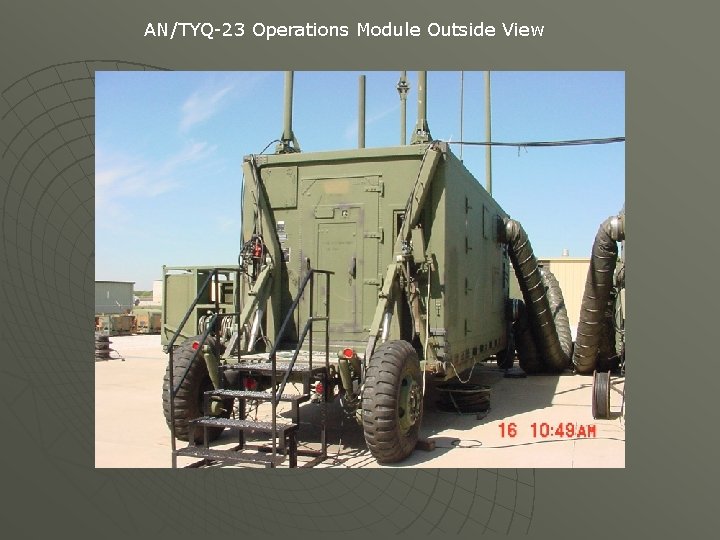 123 rd Air Control Squadron Mobile network By