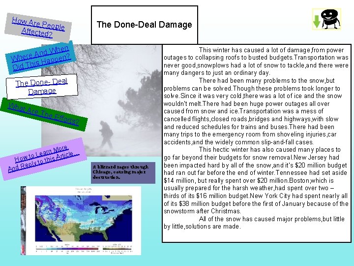 Snowstorms A RecordBreaking Winter By Emily Neuner How