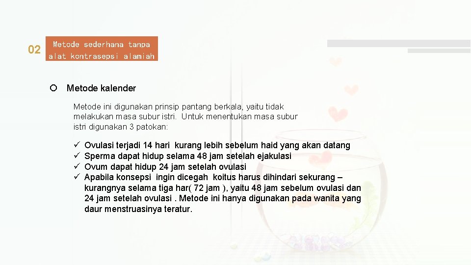 ALAT KONTRASEPSI PADA KELUARGA BERENCANA DENGAN METODE STERILISASI