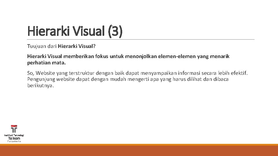 Chapter 2 Pengenalan Unsur Visual Desain Website MUHAMMAD