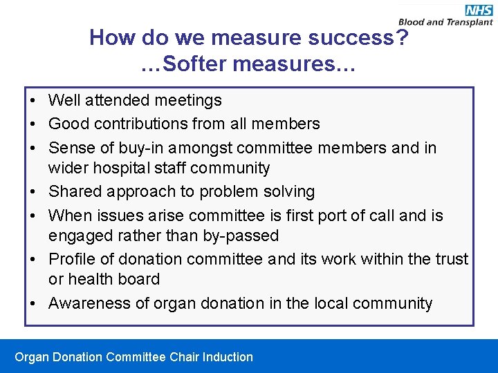 Chair Induction Running an effective Donation Committee Amanda