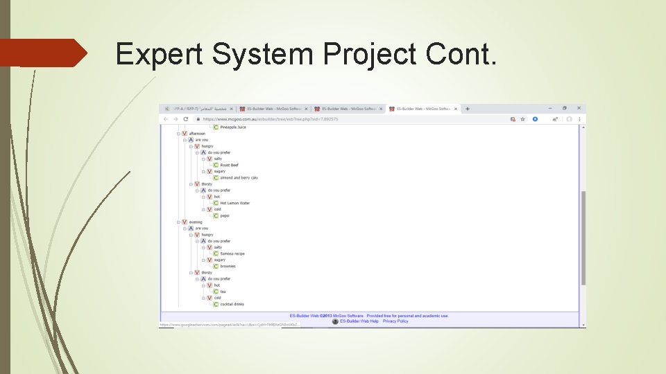 Project Requirements Presented by Yassen Adel Mohamed Registration