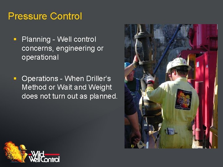 Prevention of Well Control Incidents Buenos Aires Argentina