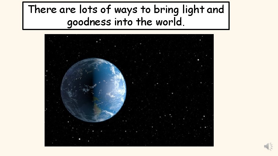 Be the Light in the Darkness Assembly Notes