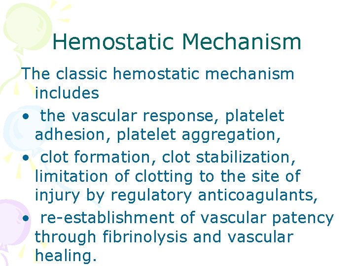 Bleeding Disorders I II Salma Ajarmeh MD Throbosis