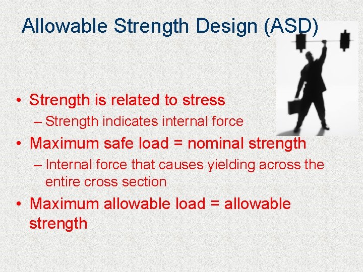 Beam Design Beams are designed to safely support