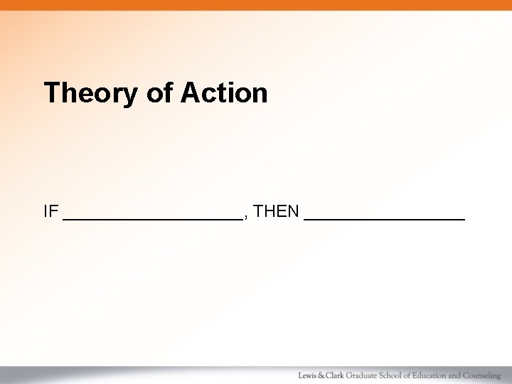 Building a Logic Model to Guide EquityFocused Practice