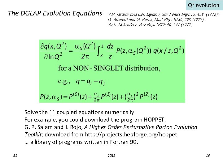 Parton Distribution Functions Part 1 Daniel Stump Department