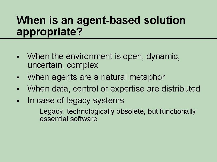 Design of MultiAgent Systems Teacher Bart Verheij Student