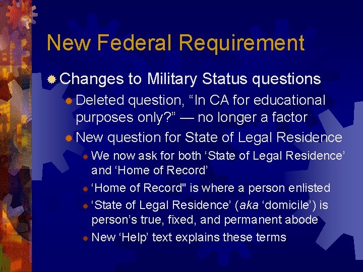 CCCApply User Workshops 2011 CCCApply 2011 Annual Updates