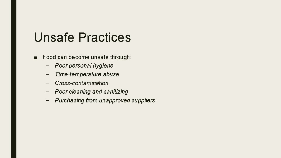 KITCHEN BASICS Creative foods unit 1 INTRODUCTION TO