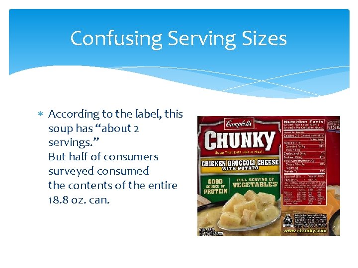 Nutrition Class 3 Label Reading Review Elimination Foods