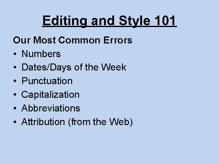 Welcome to TRAINING DAY 2016 Interviewing 101 Story