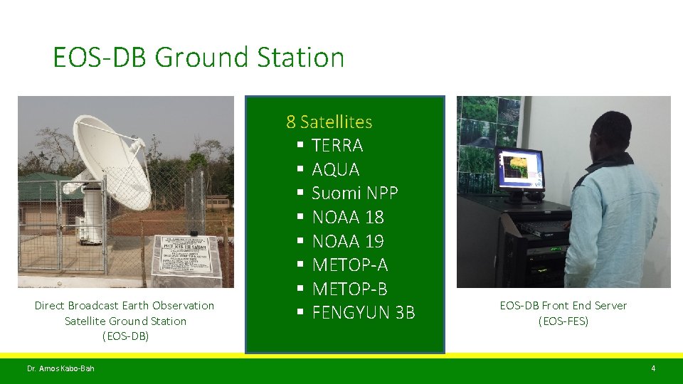 Earth Observation Research and Innovation Centre EORIC University