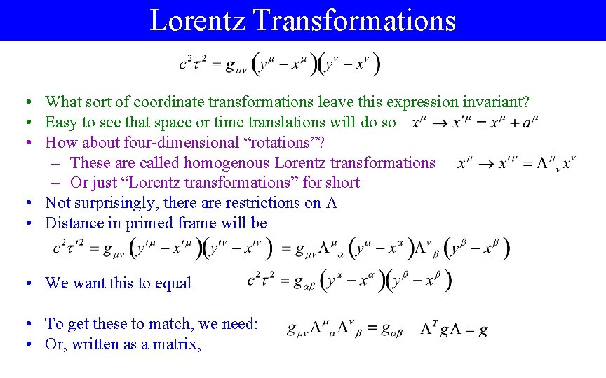 11 The Special Theory of Relativity 11 A