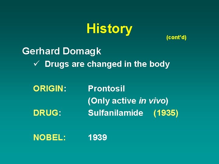 Chemotherapy of Bacterial Infections Antibiotics Definitions of Antibiotics