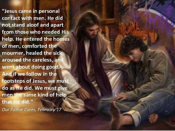 Seeing People through Jesus Eyes Lesson 3 3