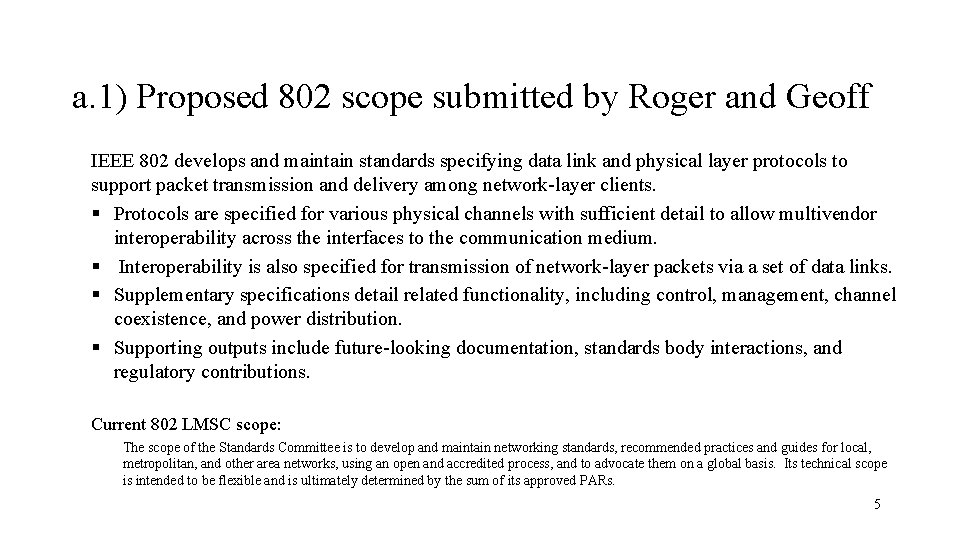 IEEE 802 LMSC Restructuring ad hoc 16 FEB