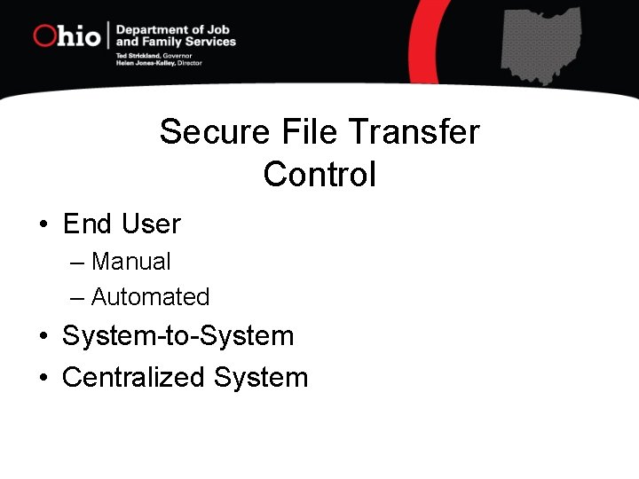 Secure Data Transmission James Matheke Information Security Architect